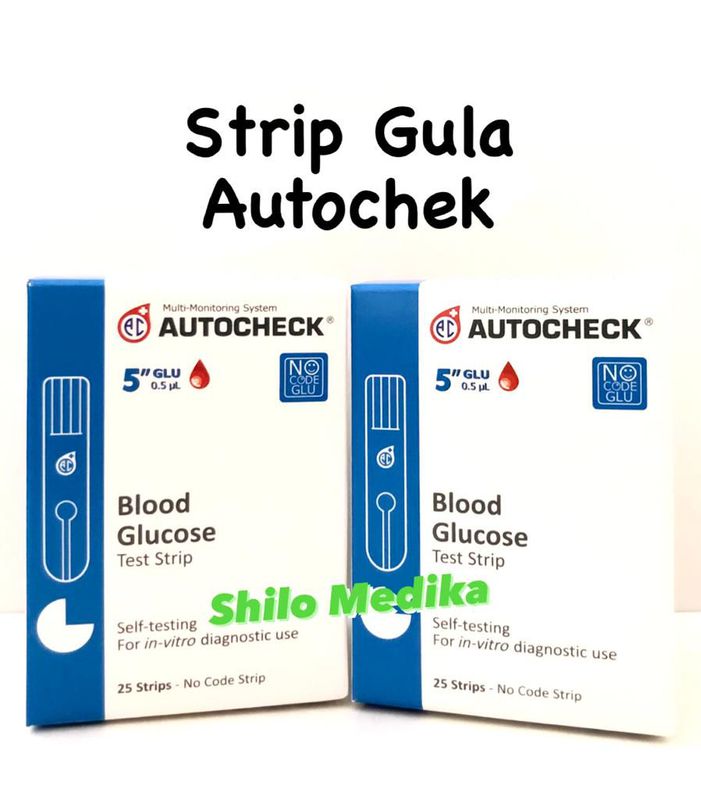Strip Gula Autochek isi 25pcs