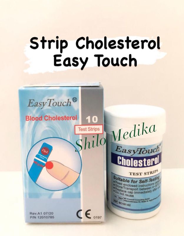 Strip Cholesterol Easy Touch isi 10pcs