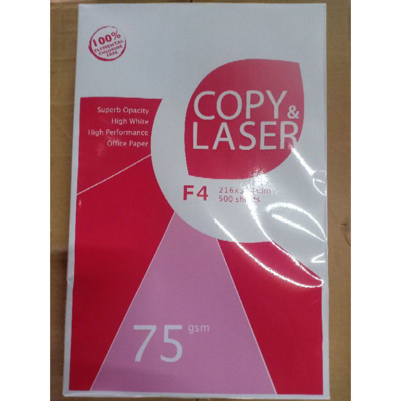 KERTAS HVS F4 75g Copy&Laser