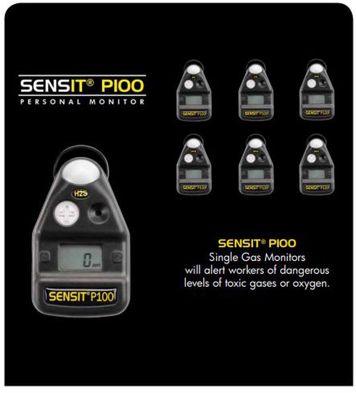 SINGLE GAS SO2 DETECTOR P100