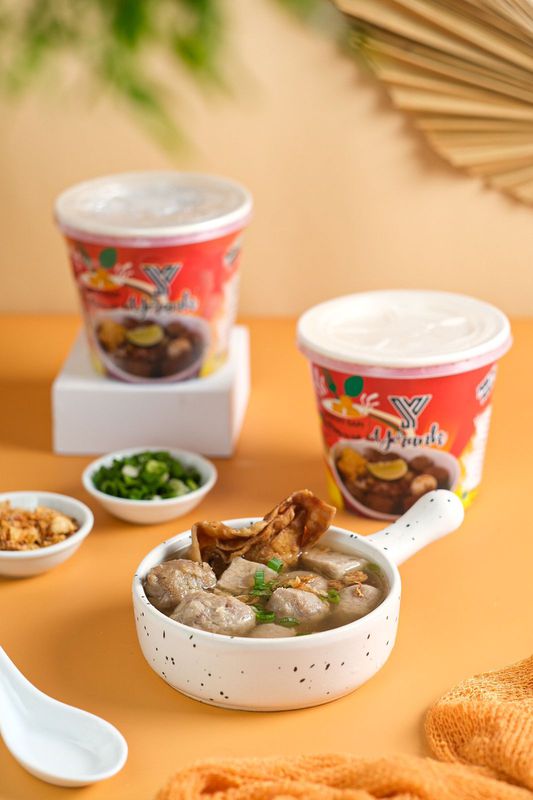 Bakso 33 cup instant frozen