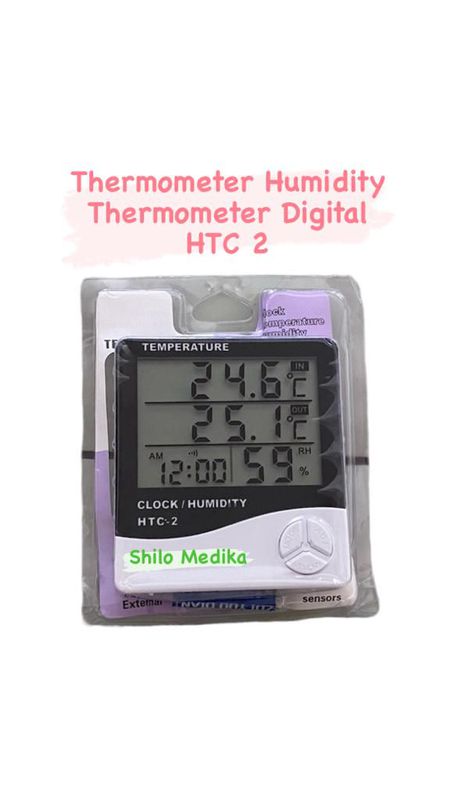 Thermometer Humidity HTC-2