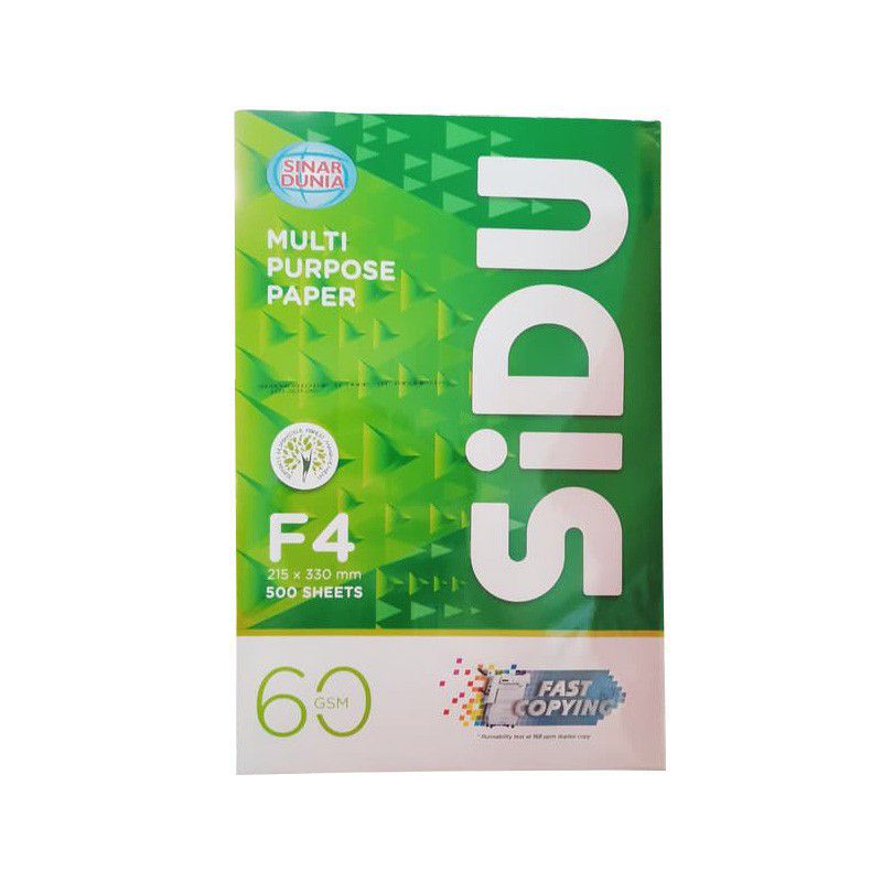 Kertas HVS F4 60gr SIDU