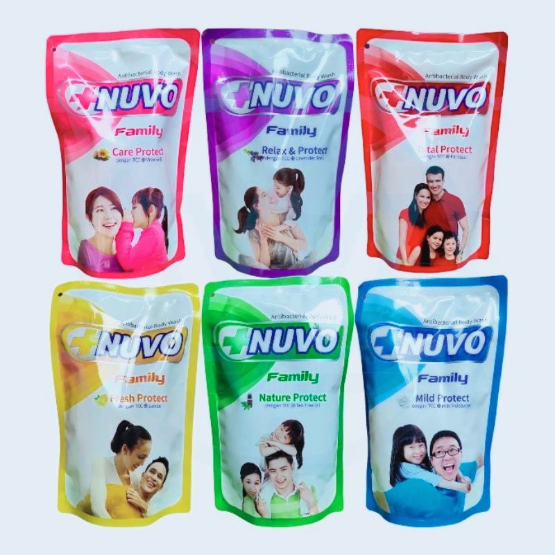 Nuvo Family Body Wash 250ml - Total Protect