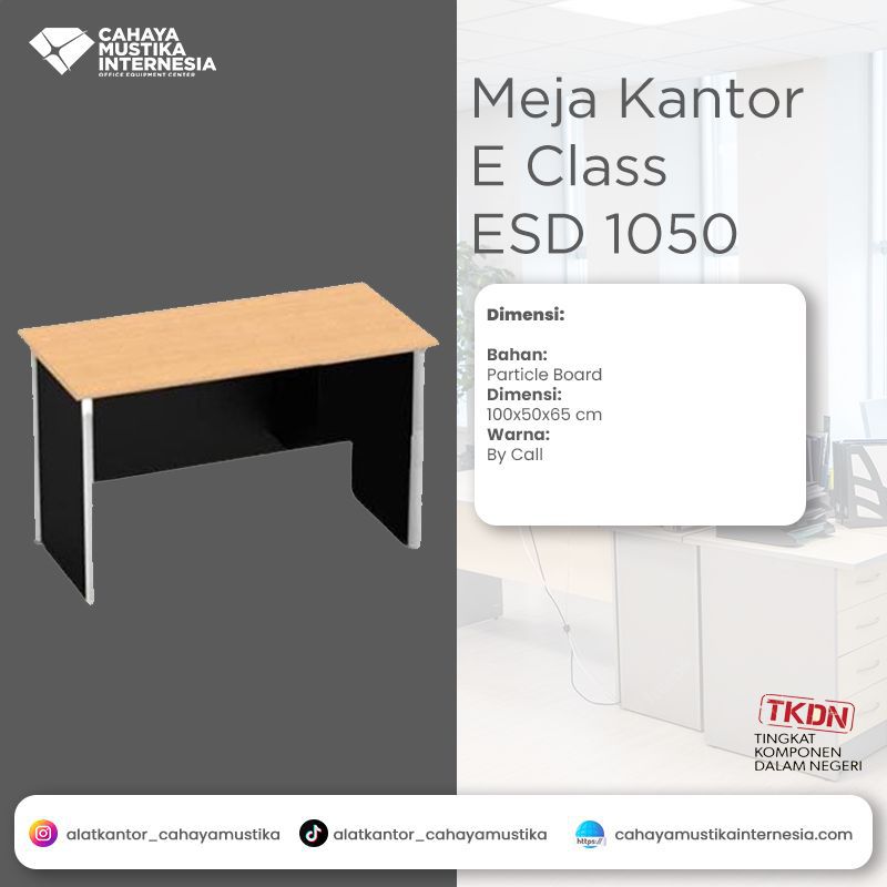 MODERA MEJA KERJA MODERA E CLASS ESD 1050 DI JAKARTA