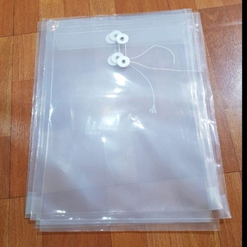 MAP PLASTIK TRANSPARAN TALI