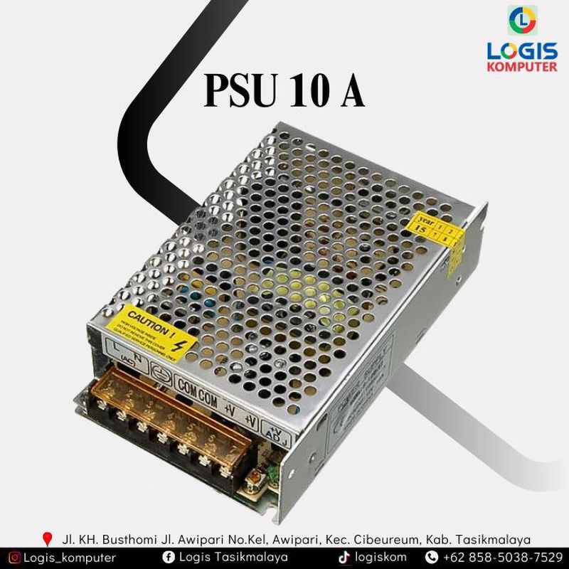 PSU Power Supply Jaring 10A 12V