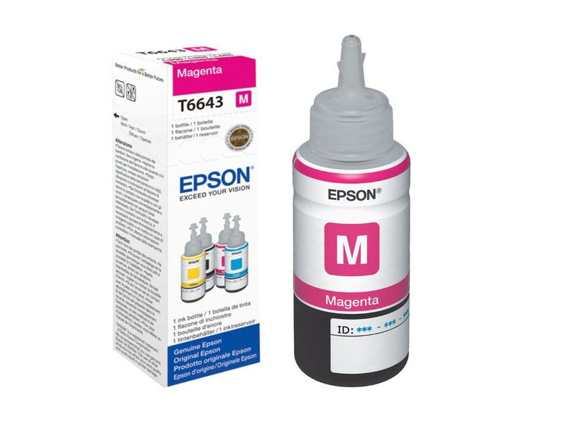 Tinta Epson Magenta T6643 1 Set