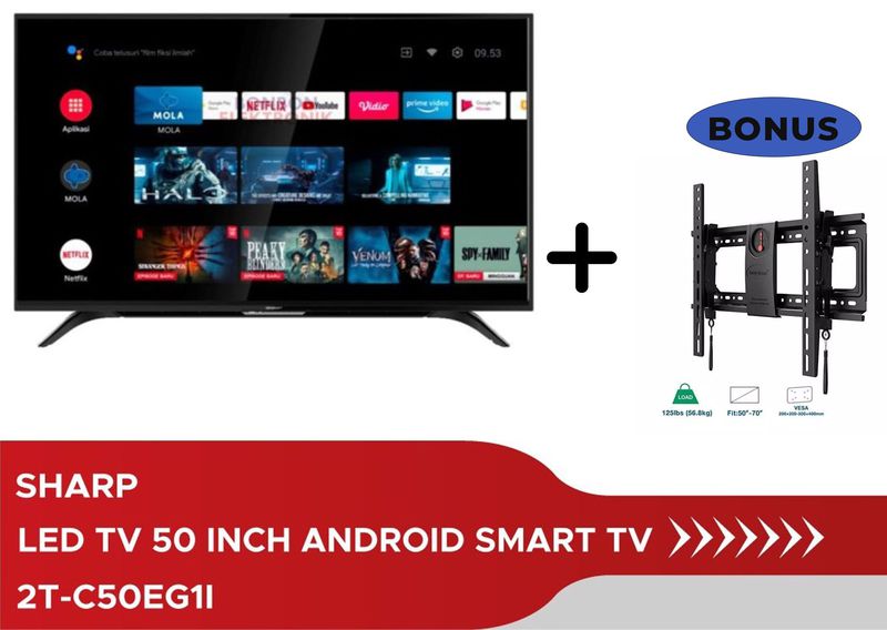 Sharp LED TV 50 INCH Android Smart TV