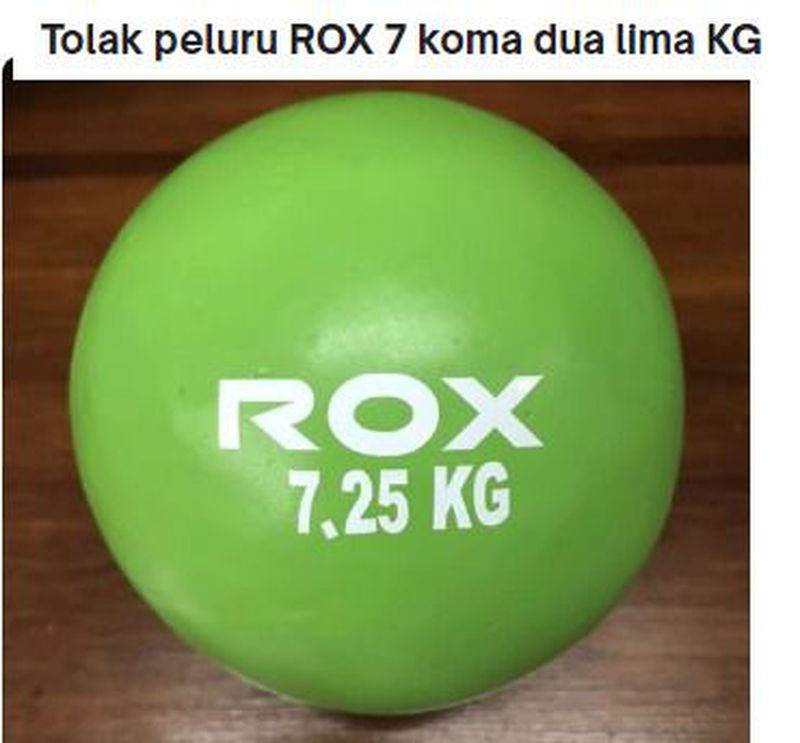 Tolak Peluru ROX 7.25kg