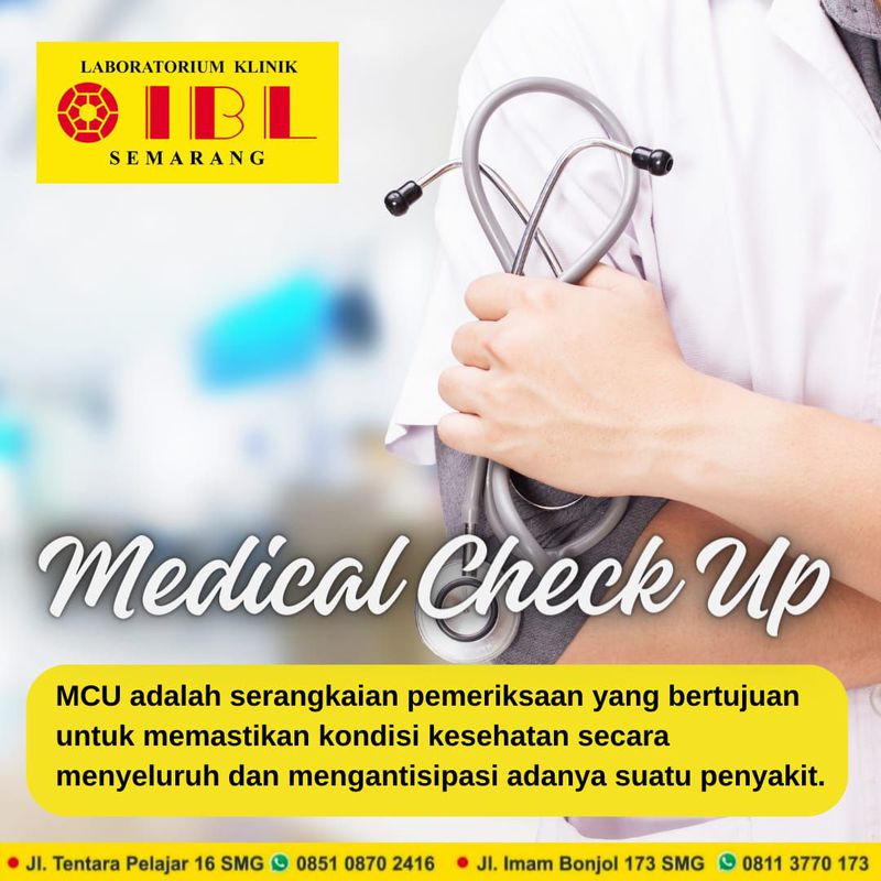 Paket Medical Check Up Pria Tahun 2023
