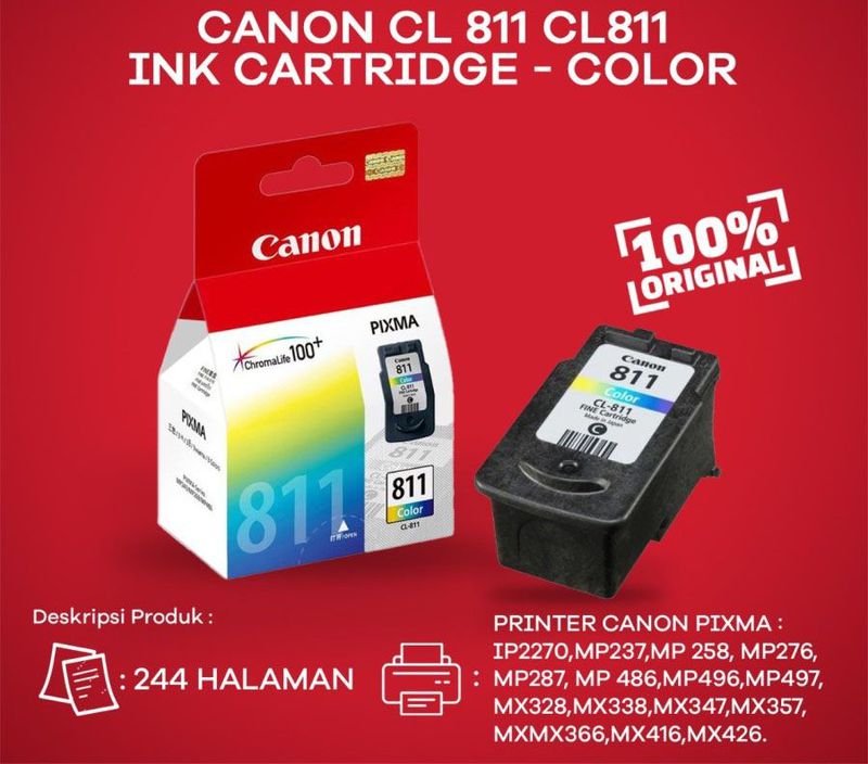 Cartridge Canon 811 Colour