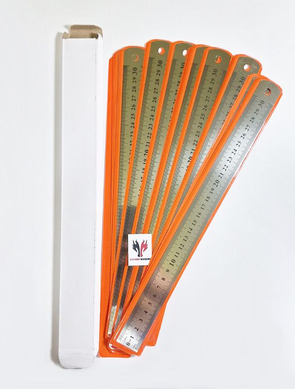 Penggaris / Penggaris Buku / Penggaris Besi 30 cm