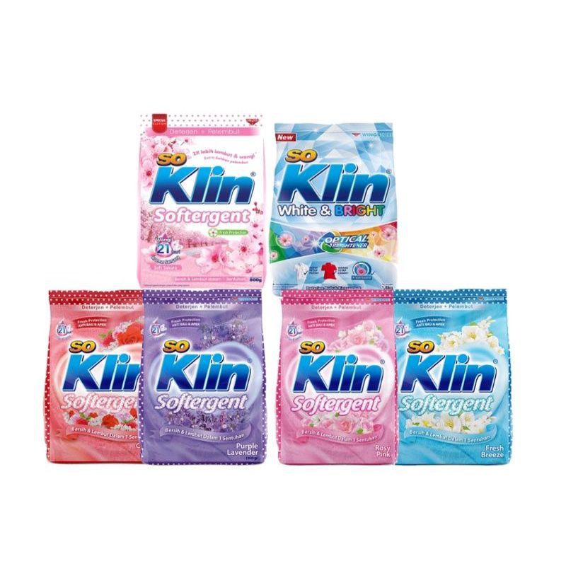 So Klin Detergent Bubuk 770gr