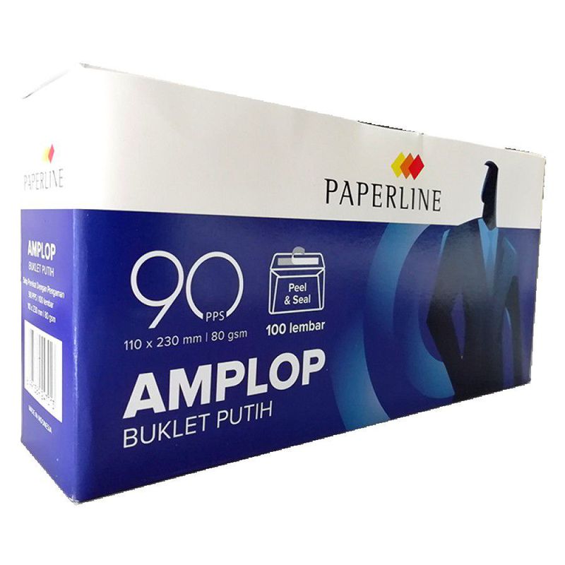 amplok putih panjang paperline