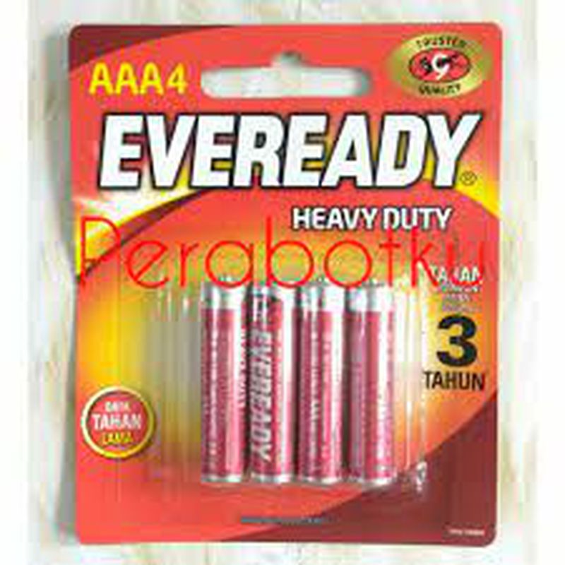 Baterai AAA eveready isi 4