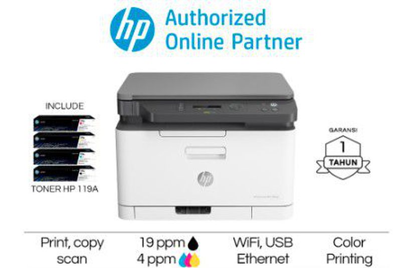 Printer HP Laserjet MFP 178NW LASER COLOR MFP 178 NW MFP178 NW