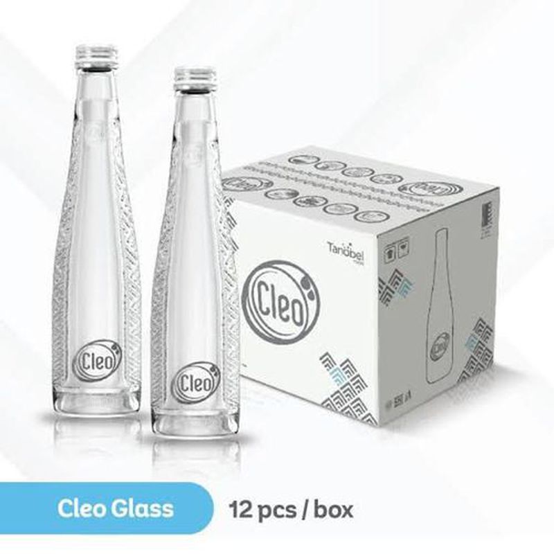 Cleo Botol Kaca 330 ml x 12 pcs