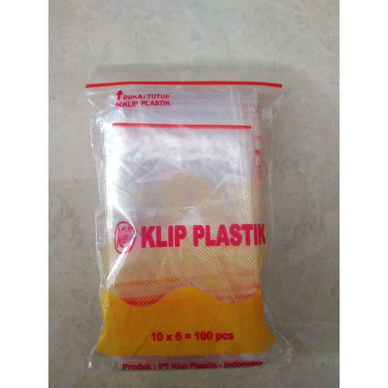 PLASTIK KLIP UK 10 X 6