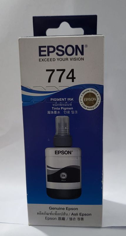 Tinta Epson 774 BLACK 140ML