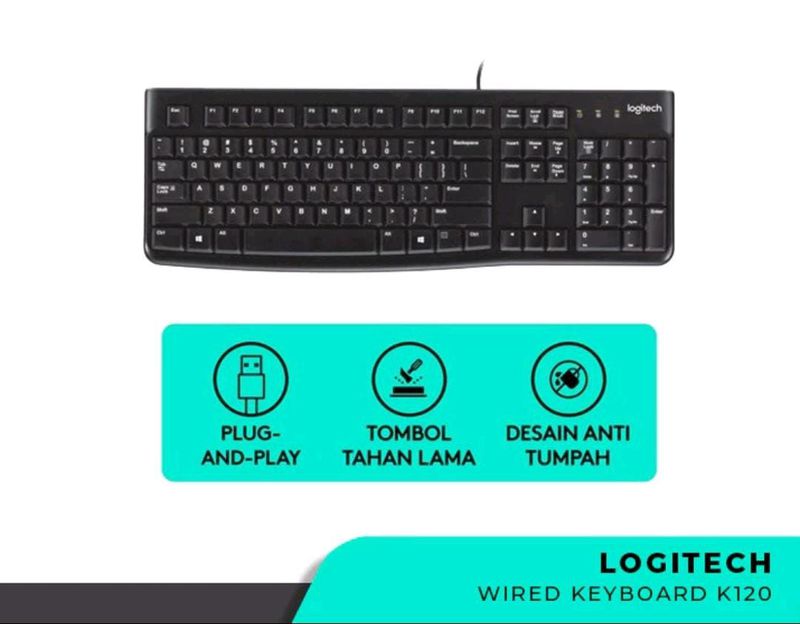 KEYBOARD LOGITECH K 120