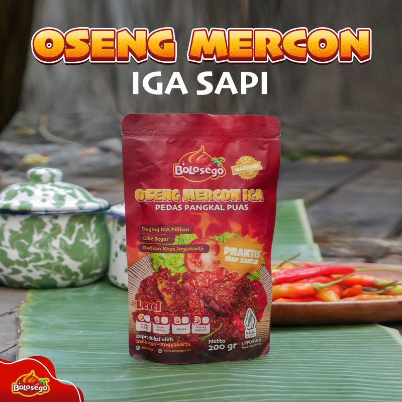 Oseng Mercon Iga - Level 3