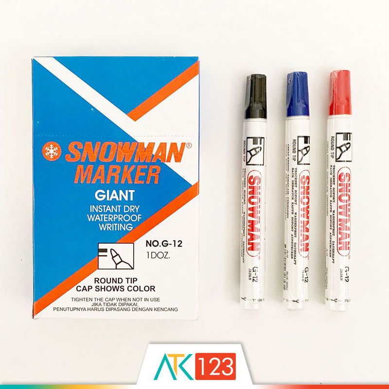 Spidol Snowman - Biru