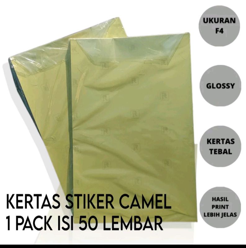 Kertas sticker F4