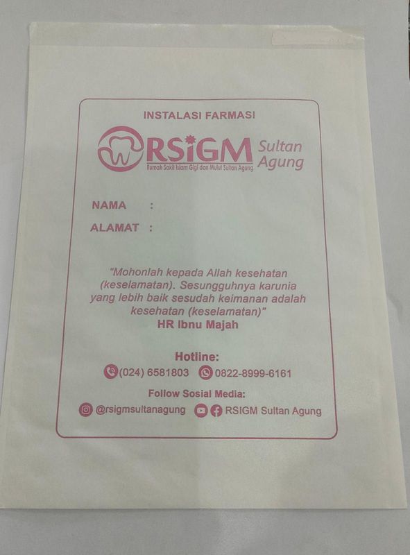 Paper Bag Obat Puskesmas Tempel II