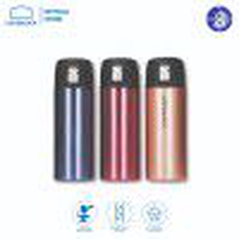 Lock&Lock Feather Light Vacuum Tumbler 400ml All Color LHC3219 - Merah