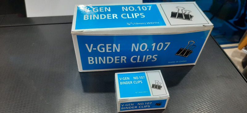 BINDER CLIP 107 V-GEN