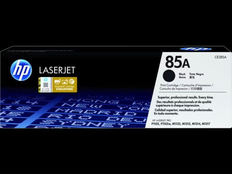 Catridge Black Original LaserJet Toner 85A