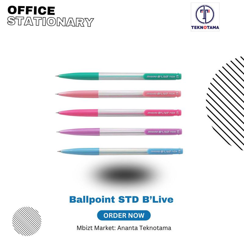 Pulpen / Pena / Ballpoint Standard B'Live