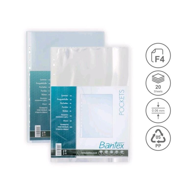 BANTEX ISI ORDNER ( BANTEX POCKET F4 )