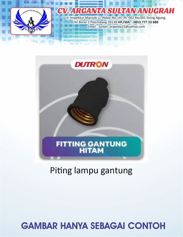 Piting Lampu Gantung