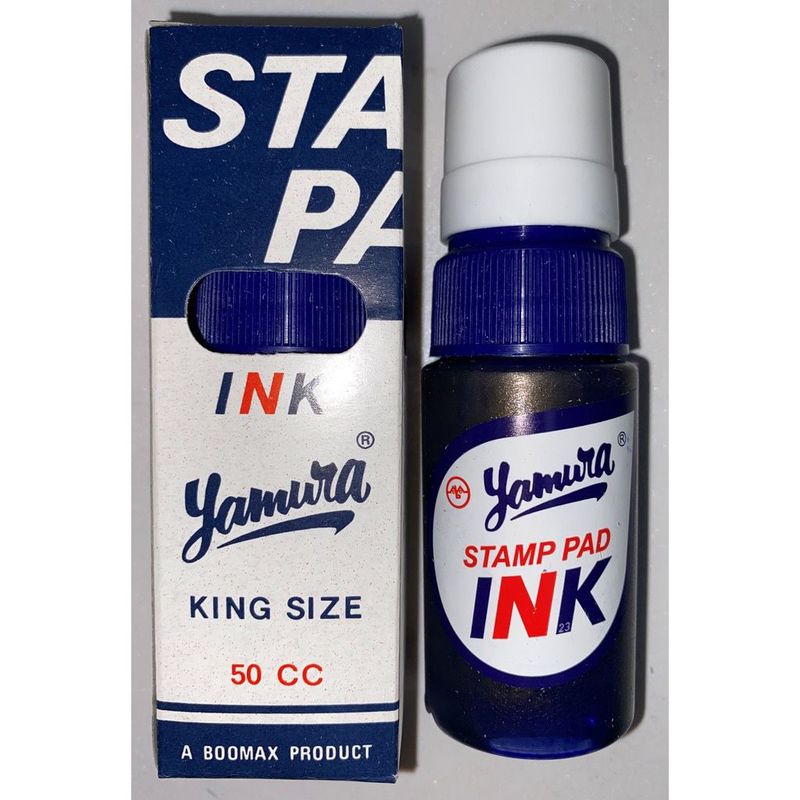 Tinta stempel Warna Biru