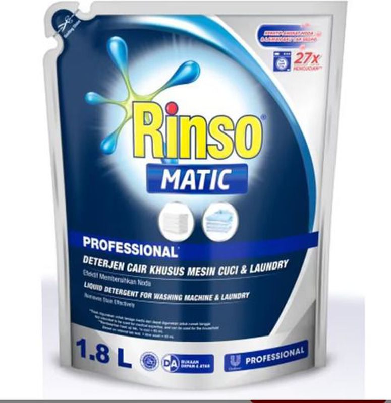 Rinso Matic Liquid Pro Refill 1.65liter