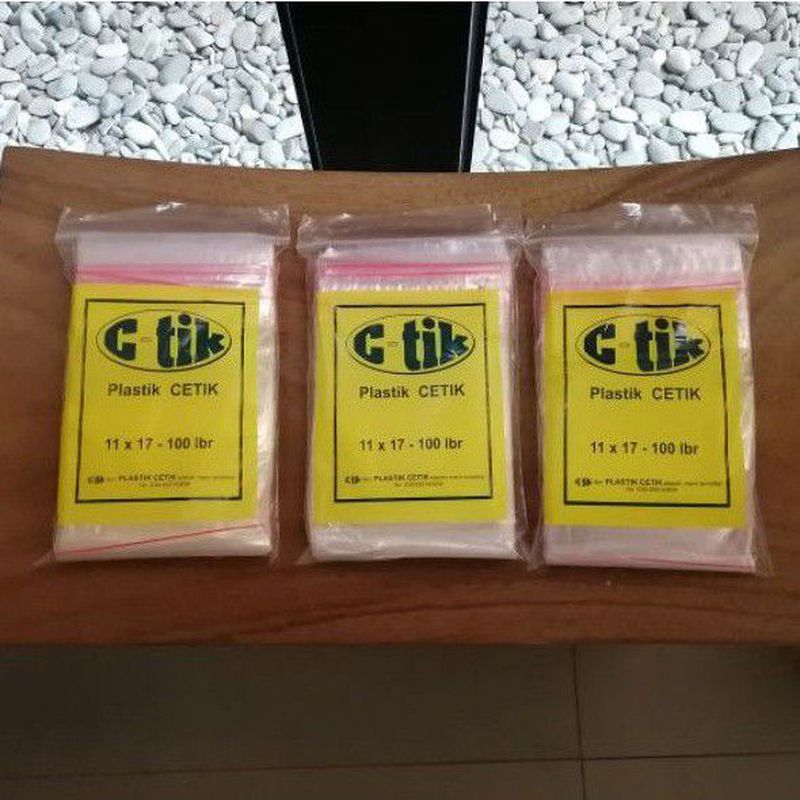 Plastik Klip C-tik 11x17 Isi 100pcs