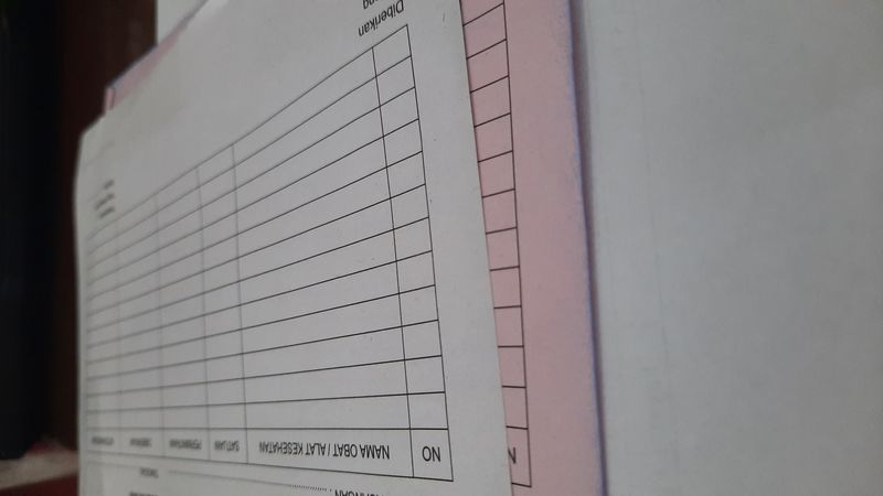 Form Permintaan Obat / Alat Kesehatan