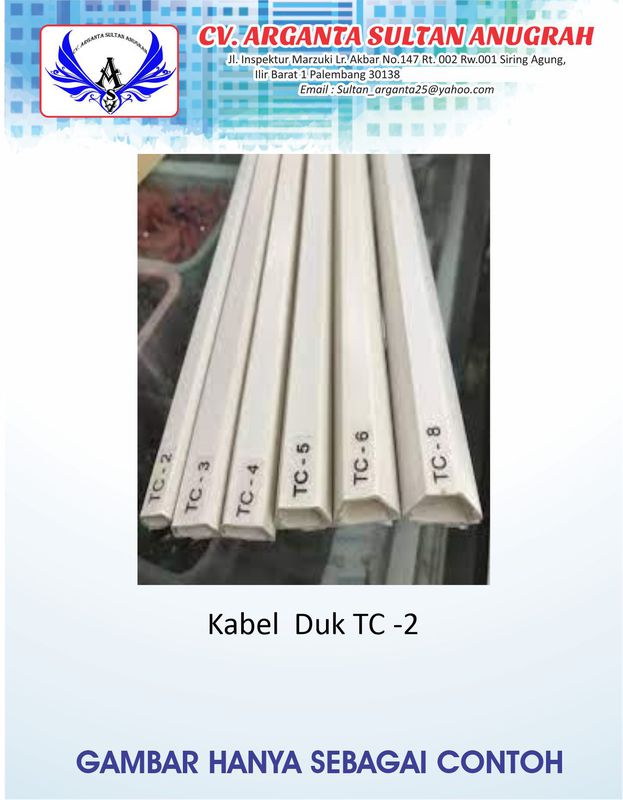 Kabel Duk TC -2, 3 dan 4 - Ukuran 3