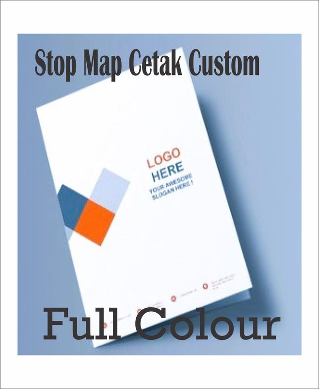 Map Cetak Full Colour Custom