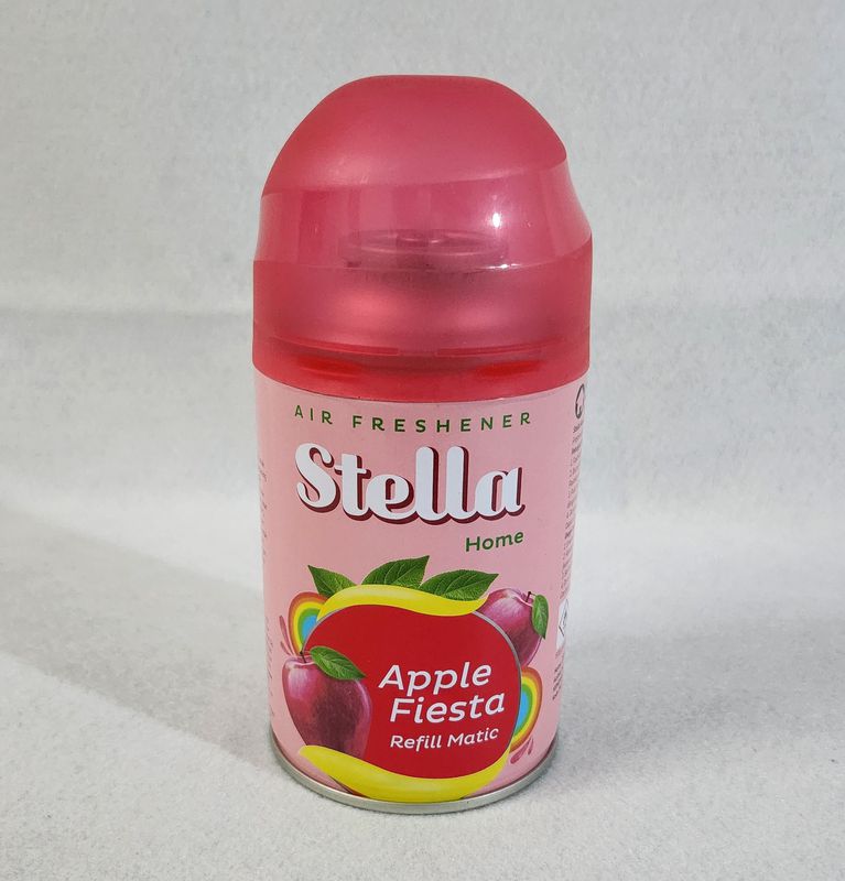 Stella Refill Matic Air Fresher 225ml Rasa Apple Fiesta