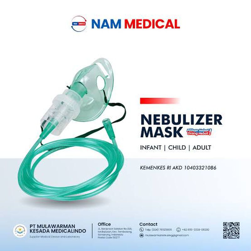 Masker Nebulizer Bayi Nam Medical