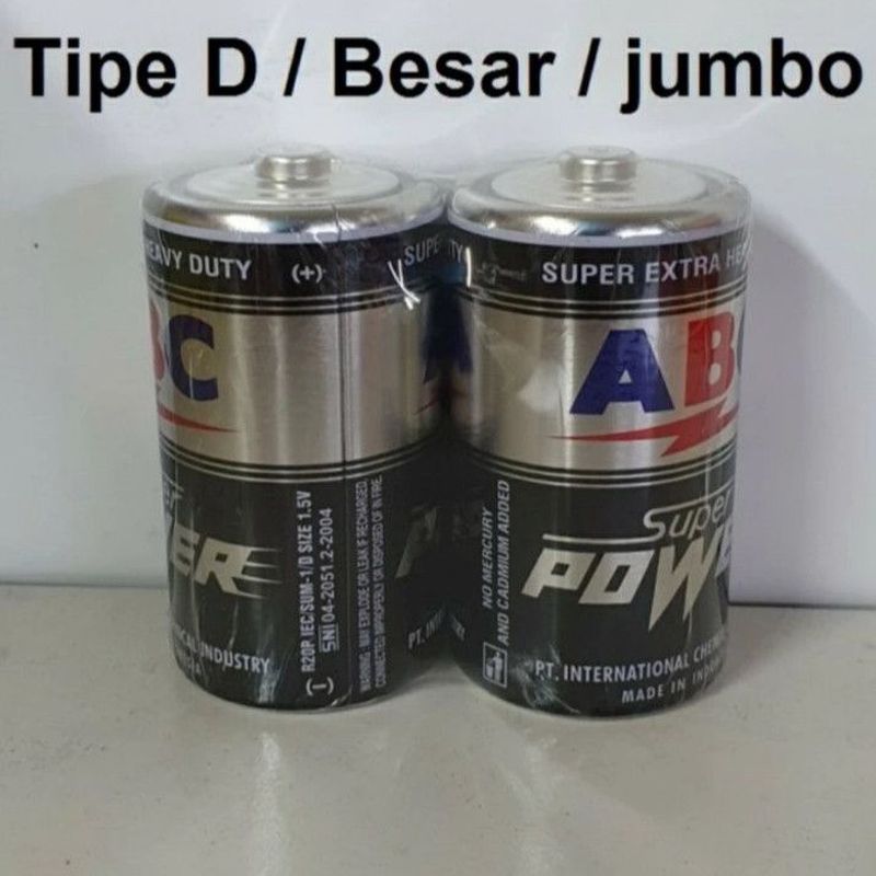 Baterai R20 ABC - R20