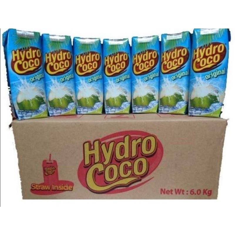 Hydro coco ukuran 250ml (1 Dus isi 24 Pcs)