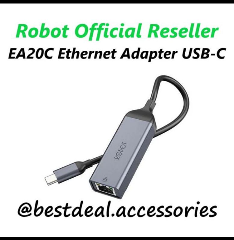 Robot EA20C ethernet adapter USB-C