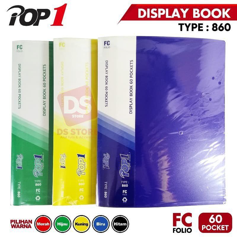 Map File Pop1 Clear Holder 60