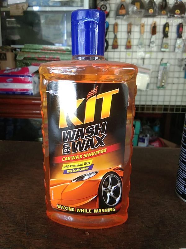 Kit shampoo mobil wash & wax