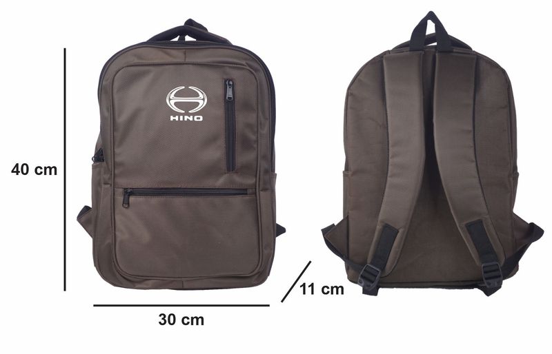 Ransel laptop cokelat