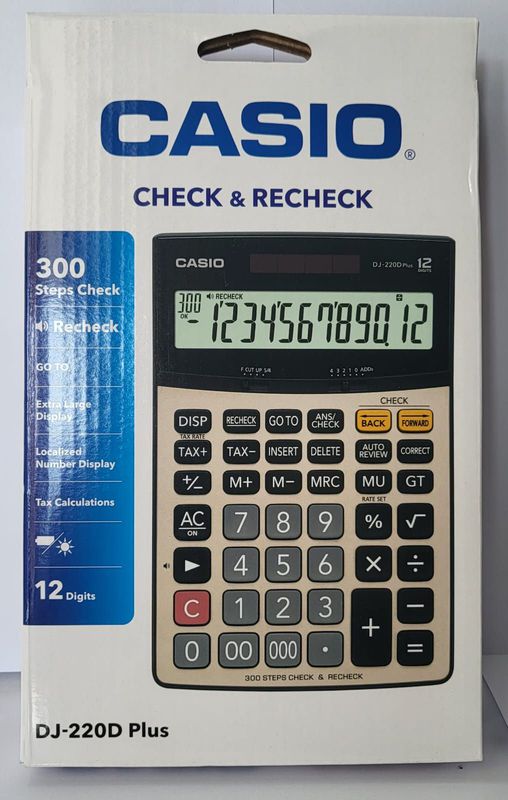 CALKULATOR CASIO DJ-220D PLUS